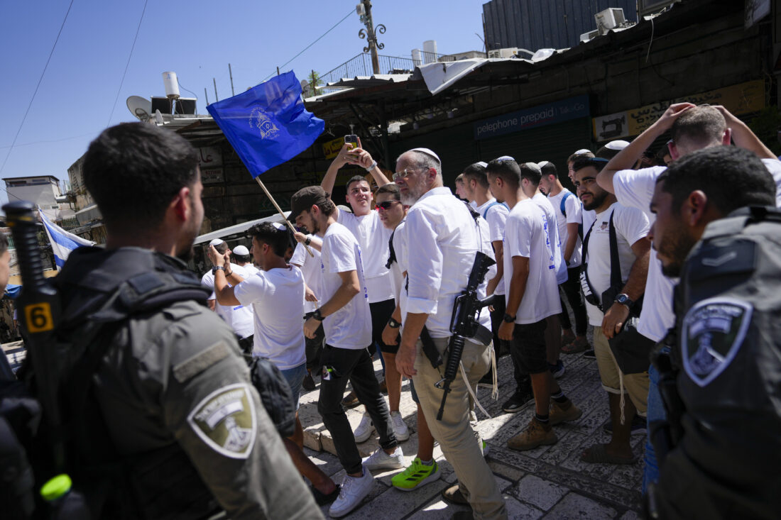 Israeli nationalists march in Jerusalem as a far-right minister boasts ...